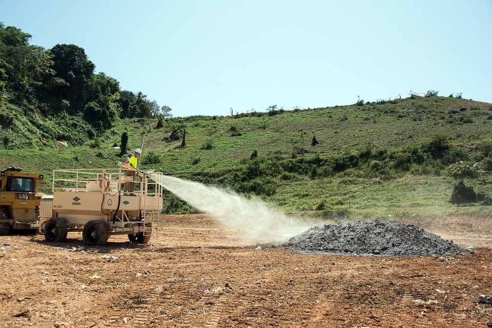 Odor Control Spray - Landfill Odor Containment